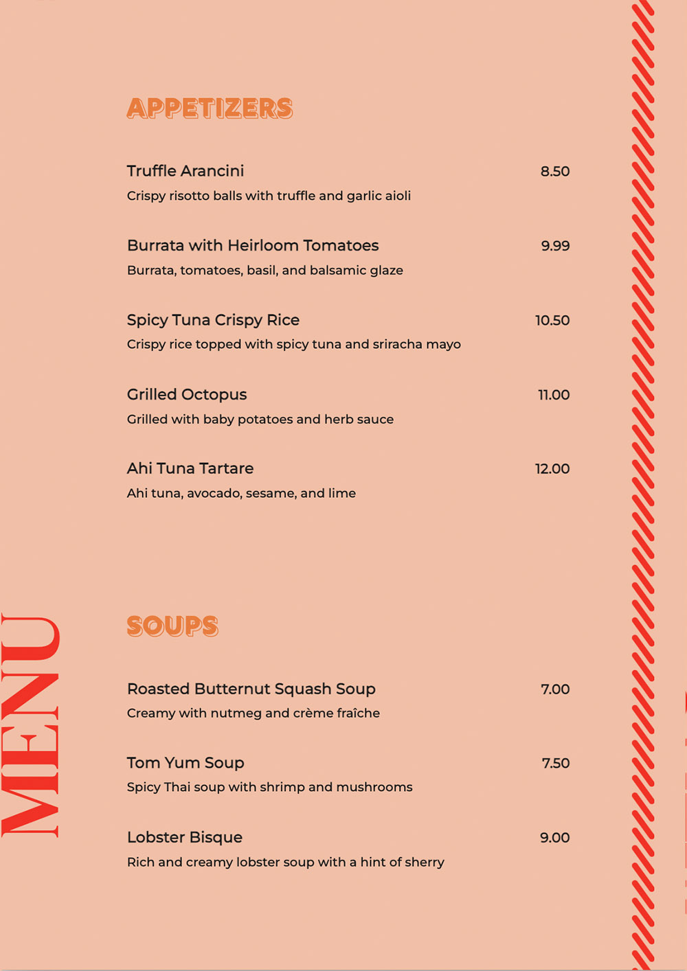 MenuMaker.io App | Restaurant Menu Generator