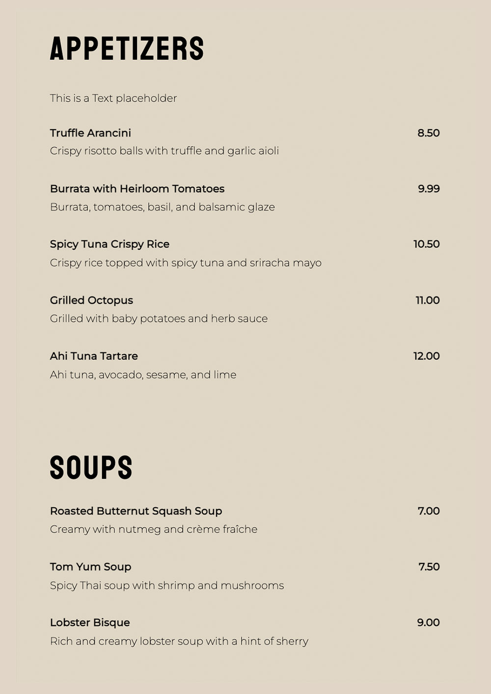 MenuMaker.io App | Restaurant Menu Generator